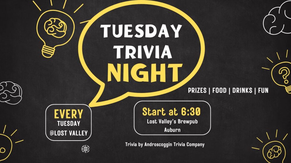 Trivia Night -Every Tuesday! - Lost Valley | Ski & Snowboard Area ...